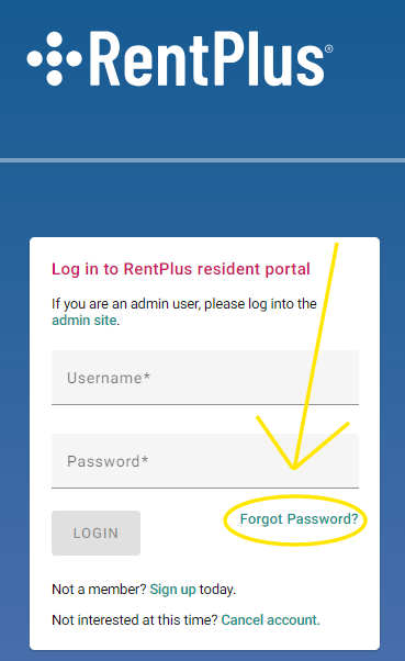 How do I Reset my Password? – Rent Dynamics